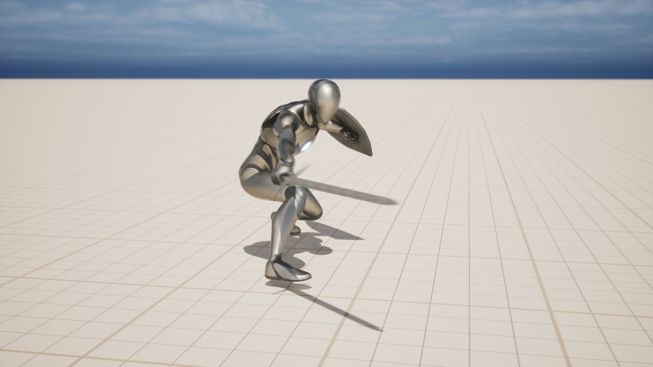 Unreal Engine – 260 Sword and Shield Mocap Animations UE10007 - cheapcg